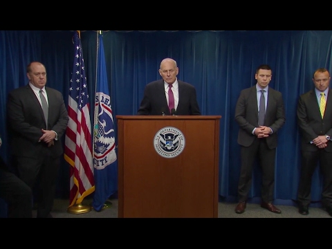 Homeland Security Secretary On Trump's Travel Ban Orders -Full News ...