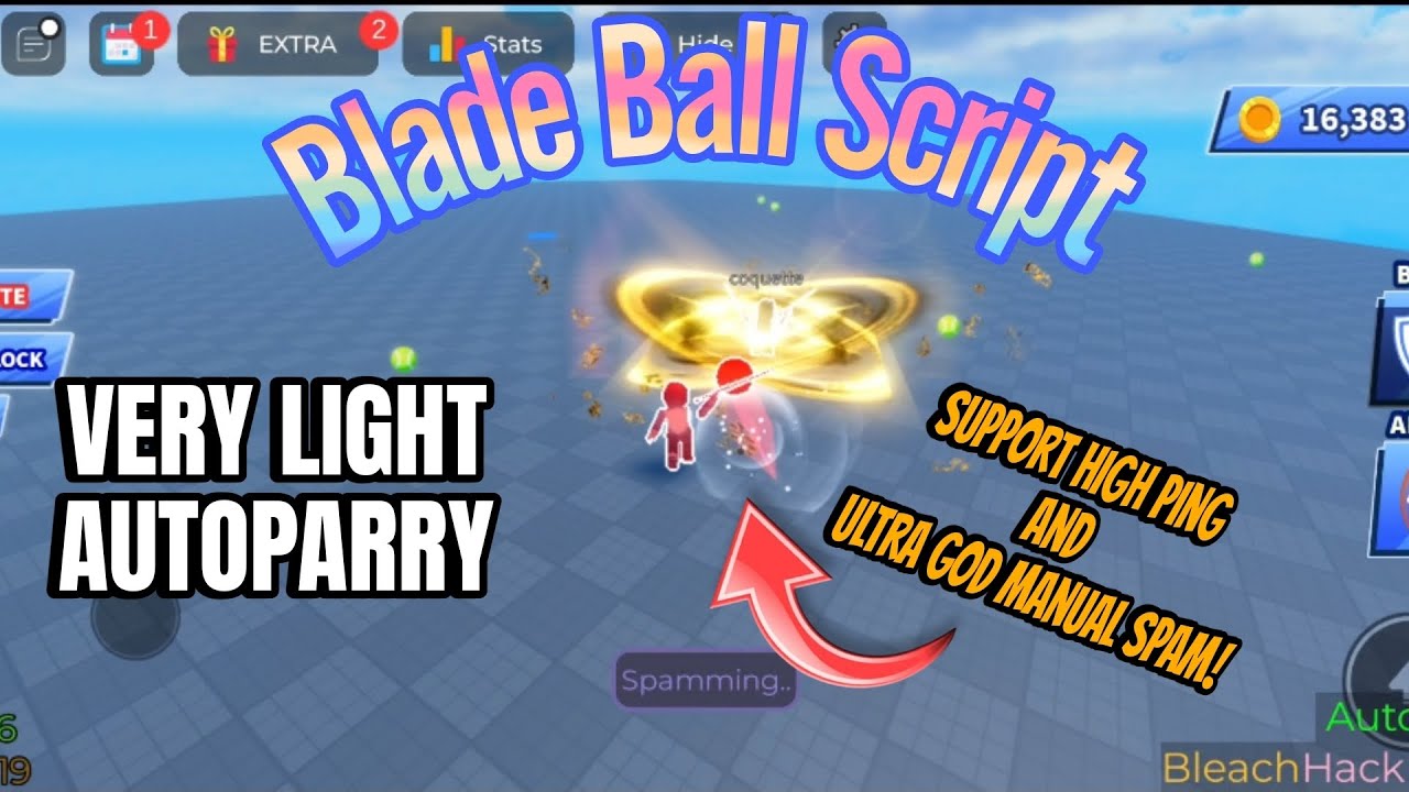 Blade Ball script BEST AUTOPARRY And SPAM, NO LAG | Best Blade Ball ...