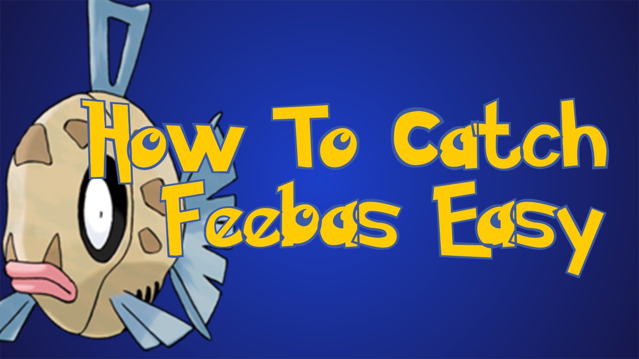 Pokemon Omega Ruby and Alpha Sapphire Tips : How To Catch Feebas Easily - YouTube