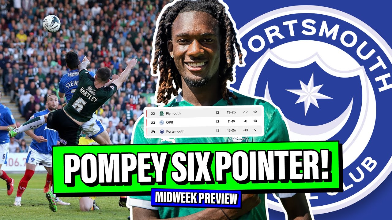 DOCKYARD DERBY? | Pompey Six Pointer Preview! - YouTube
