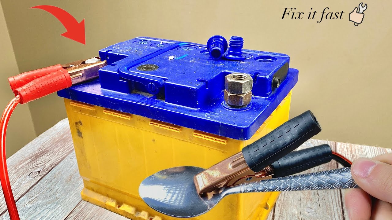 This device deserves a Nobel PRIZE!🔥 Insert a Spoon into the Battery ...