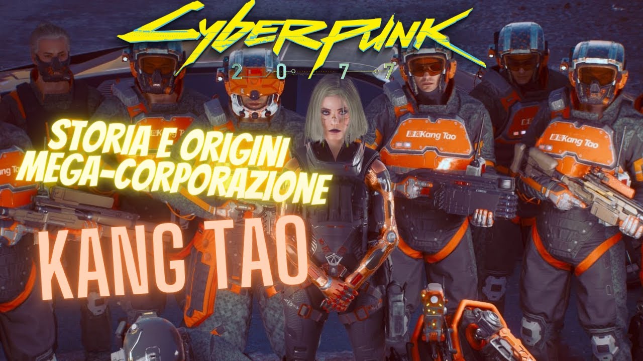 Storia E Origini Di Kang Tao Cyberpunk 2077 Lore Ita Youtube