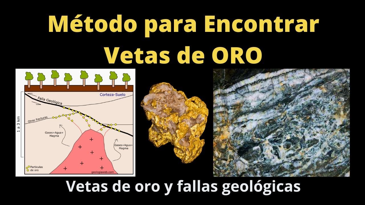 Excelente Método para Encontrar Vetas de Oro en las Montañas gracias a ...