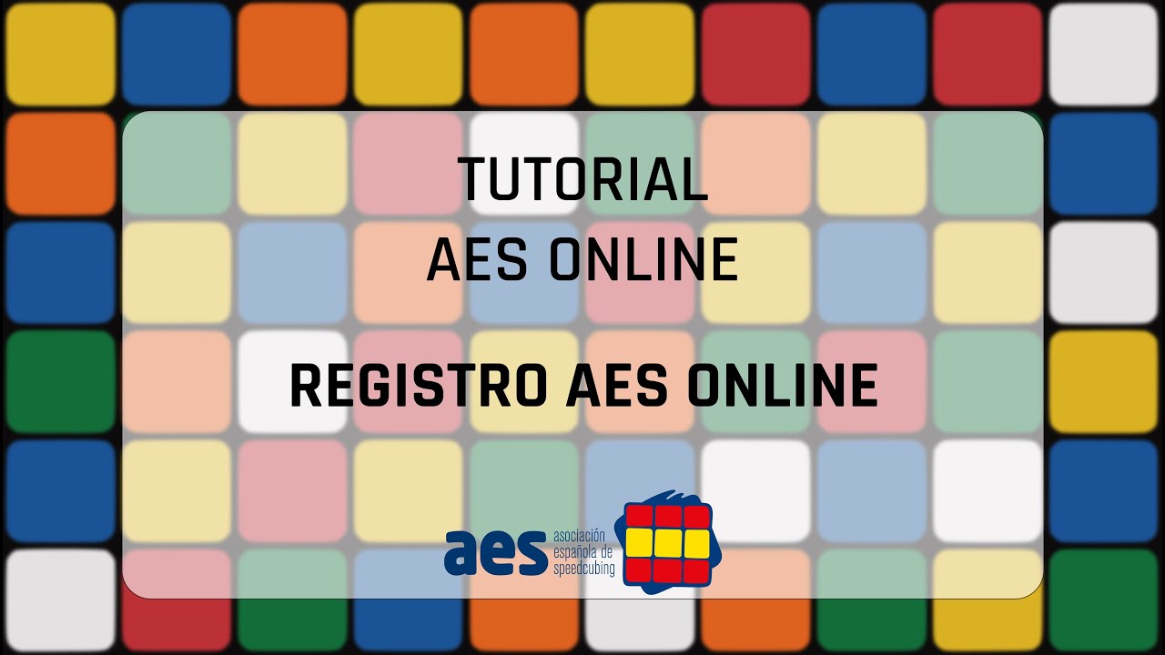 Tutorial - Registro AES Online - YouTube