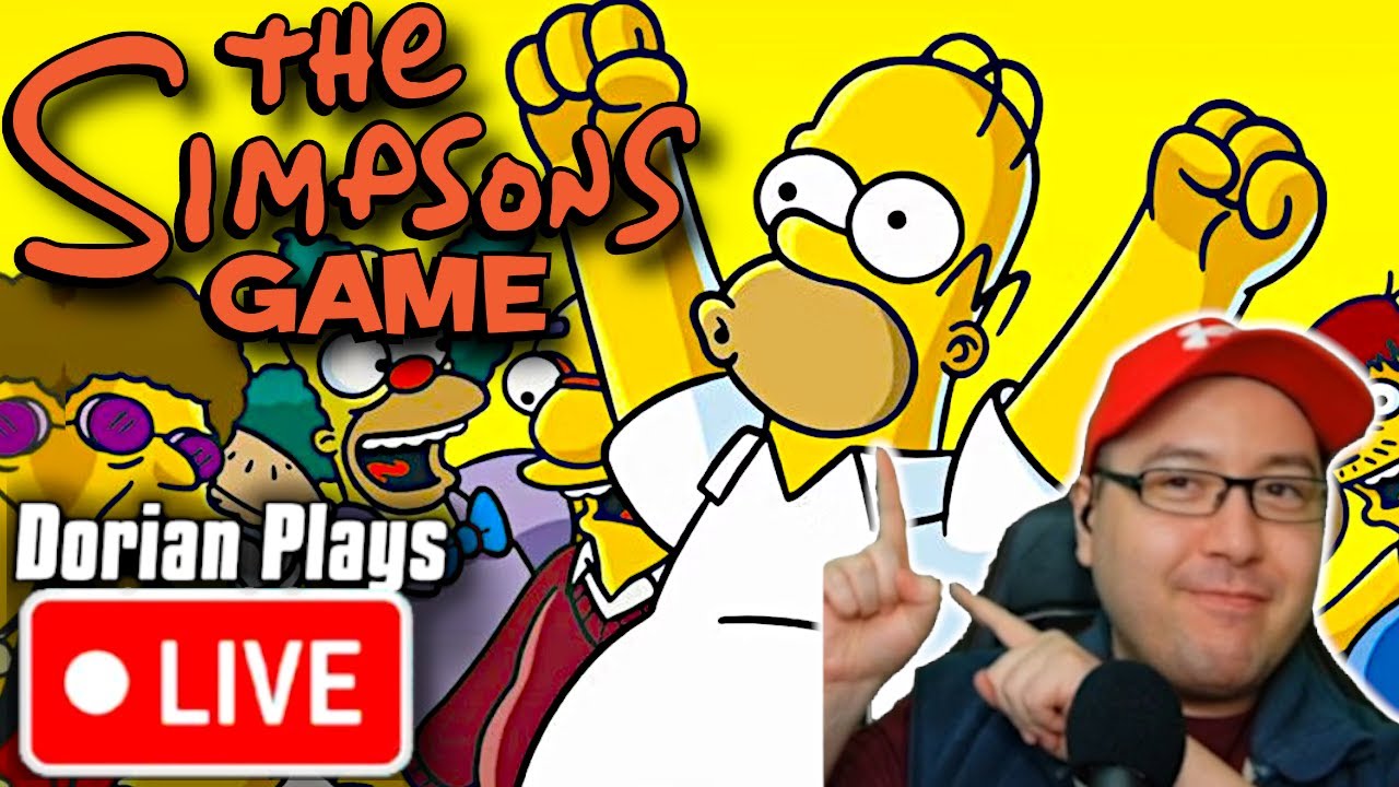 Dorian's First Playthrough The Simpsons Game on PS3 - YouTube