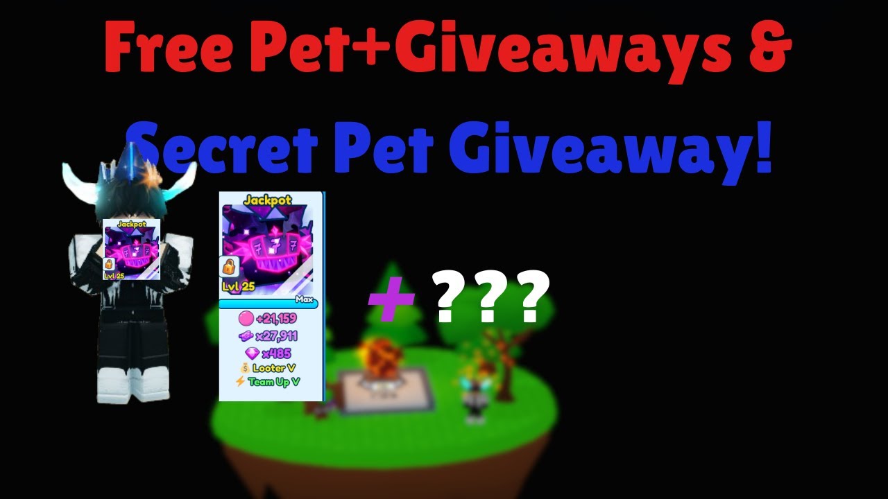 Live💎 Roblox Bgsi Free Pets+ Giveaways & Secret Pet Stream! - YouTube