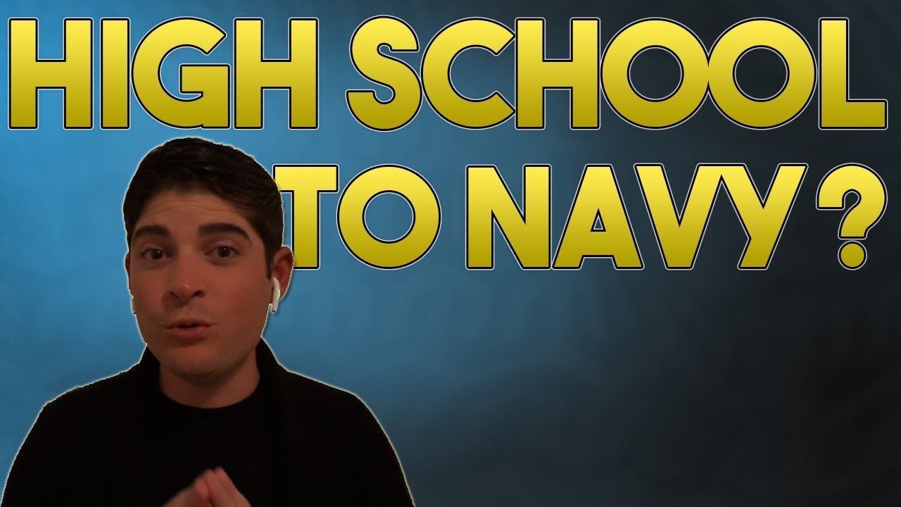 Should You Join The Navy After High School? - YouTube