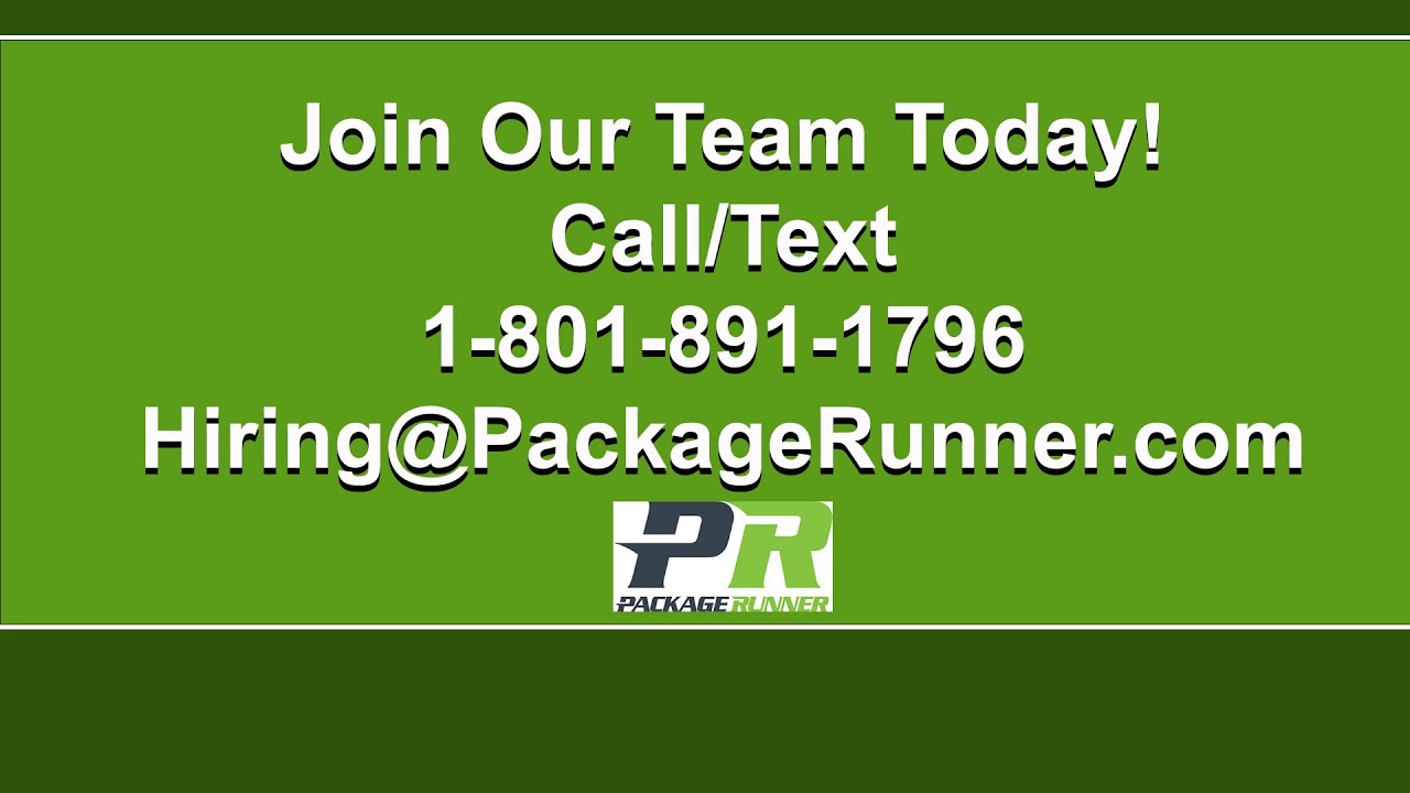 Package Runner Recruit Video 2025 - YouTube