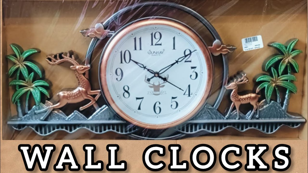 Wooden Wall Clocks | PERFACT MATCH FOR YOUR HOME DECOR - YouTube