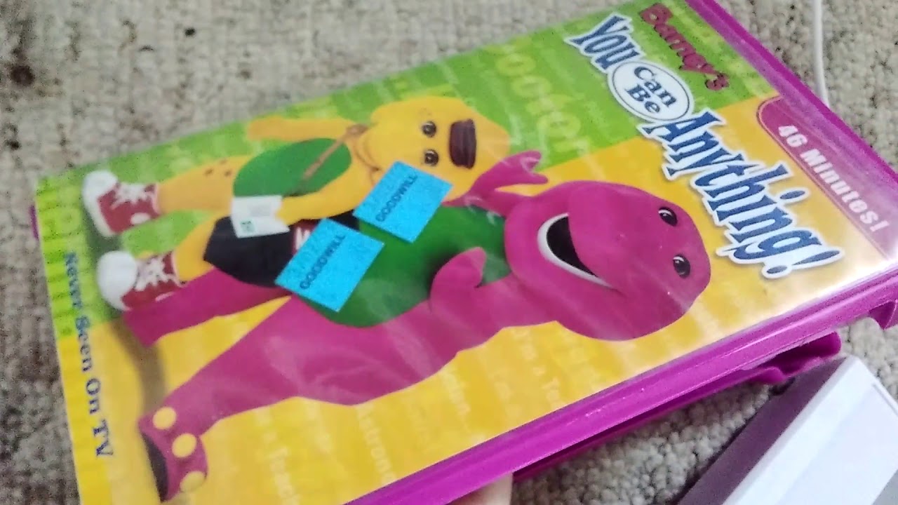 Barney's You Can Be Anything 2002 VHS: Review - YouTube
