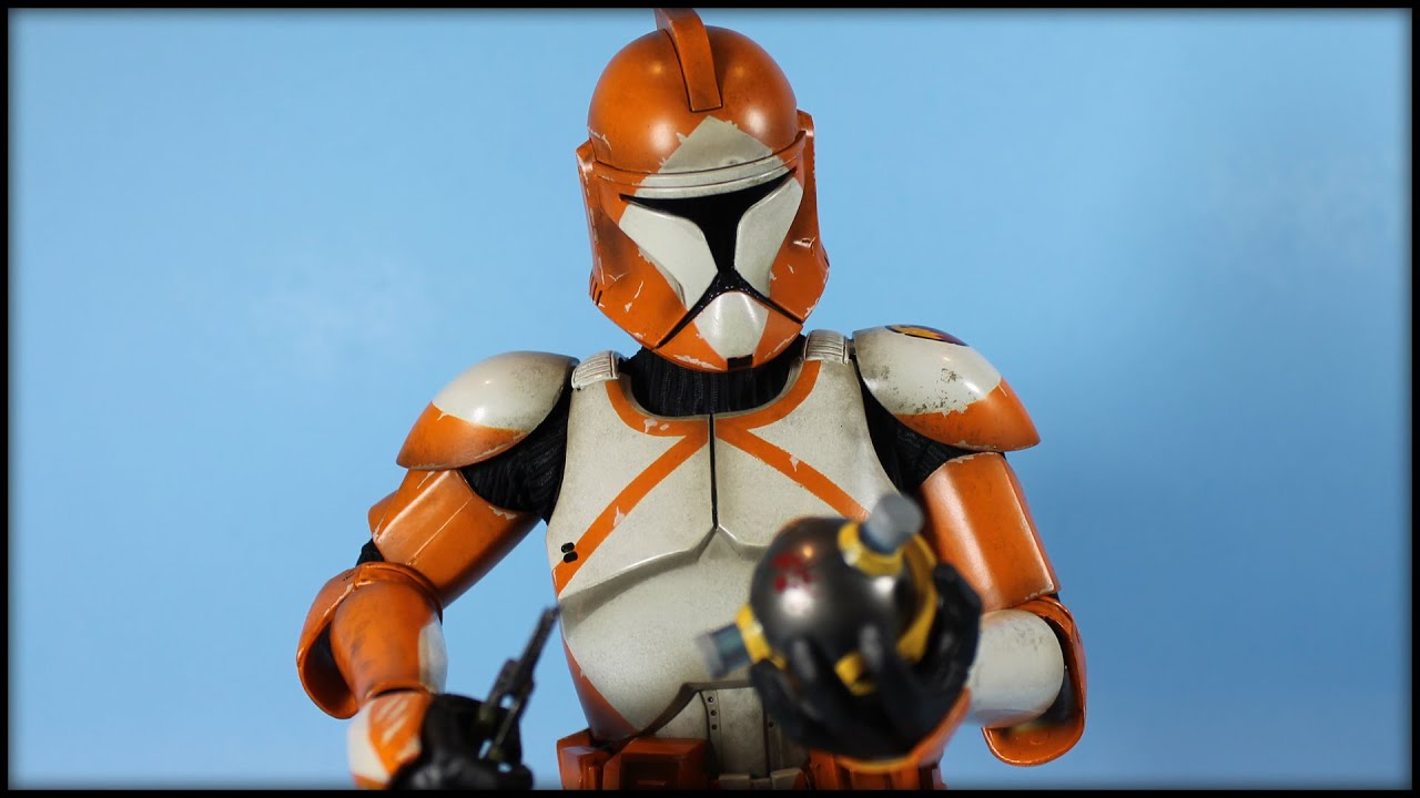 Sideshow Collectibles Clone Trooper Ordnance Specialist Review - YouTube