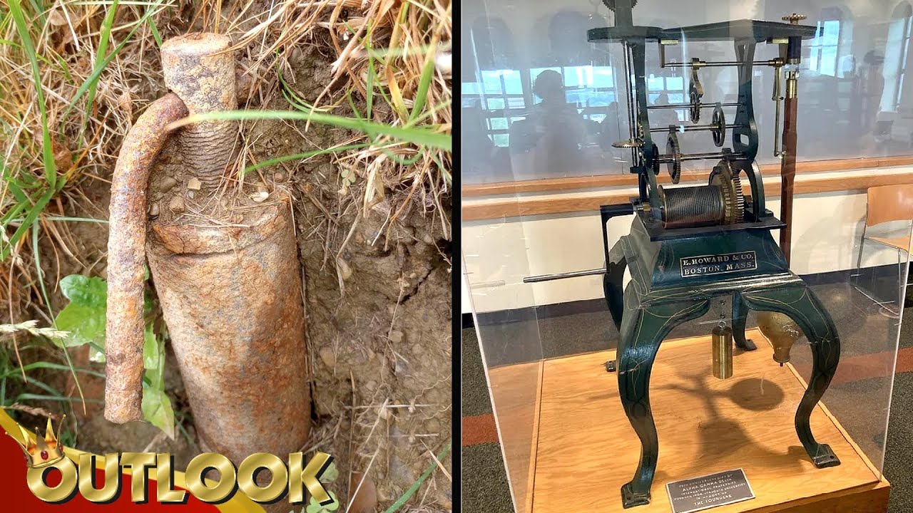 What Is This MYSTERIOUS Rusty Metal Pipe Found Underground And This ...