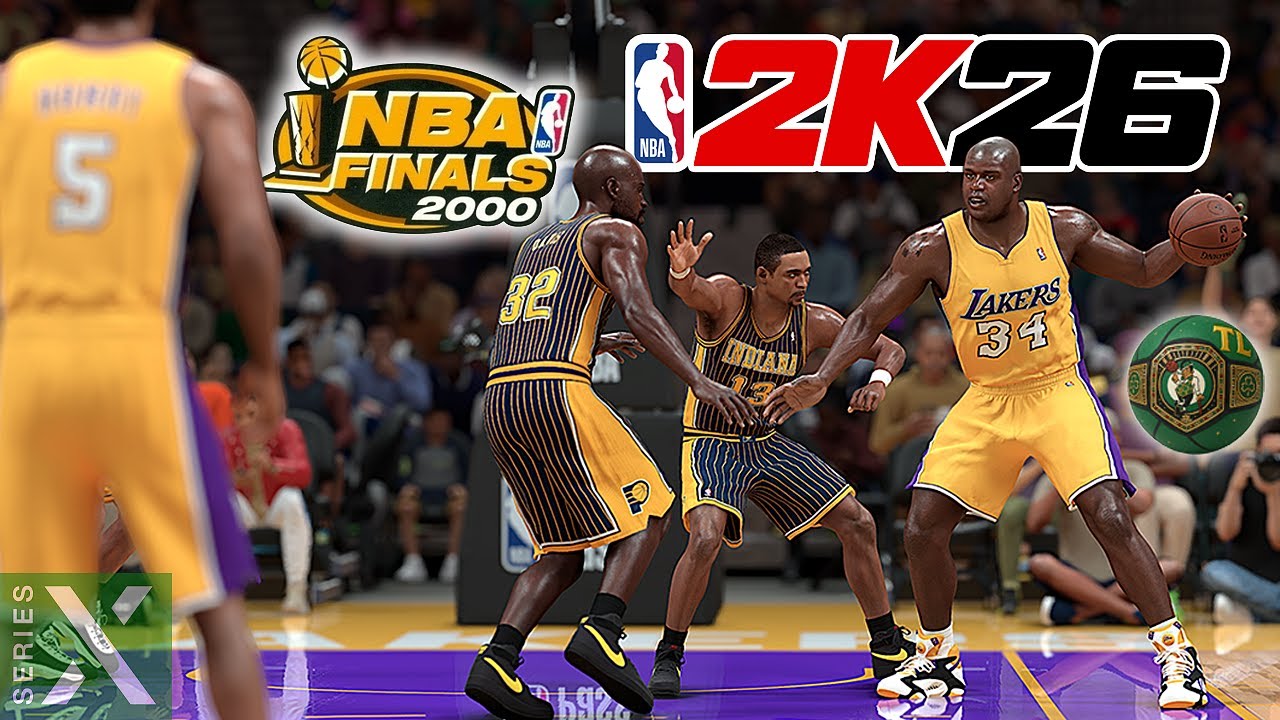 NBA 2K26 | Shaq Highlights | 2000 Finals: Indiana Pacers vs Los Angeles ...