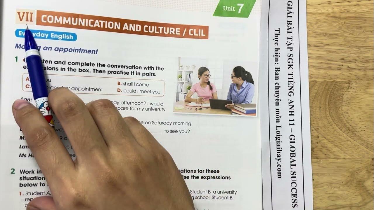 Unit 7 Communication and culture/ CLIL - Tiếng Anh 11 Global Success ...