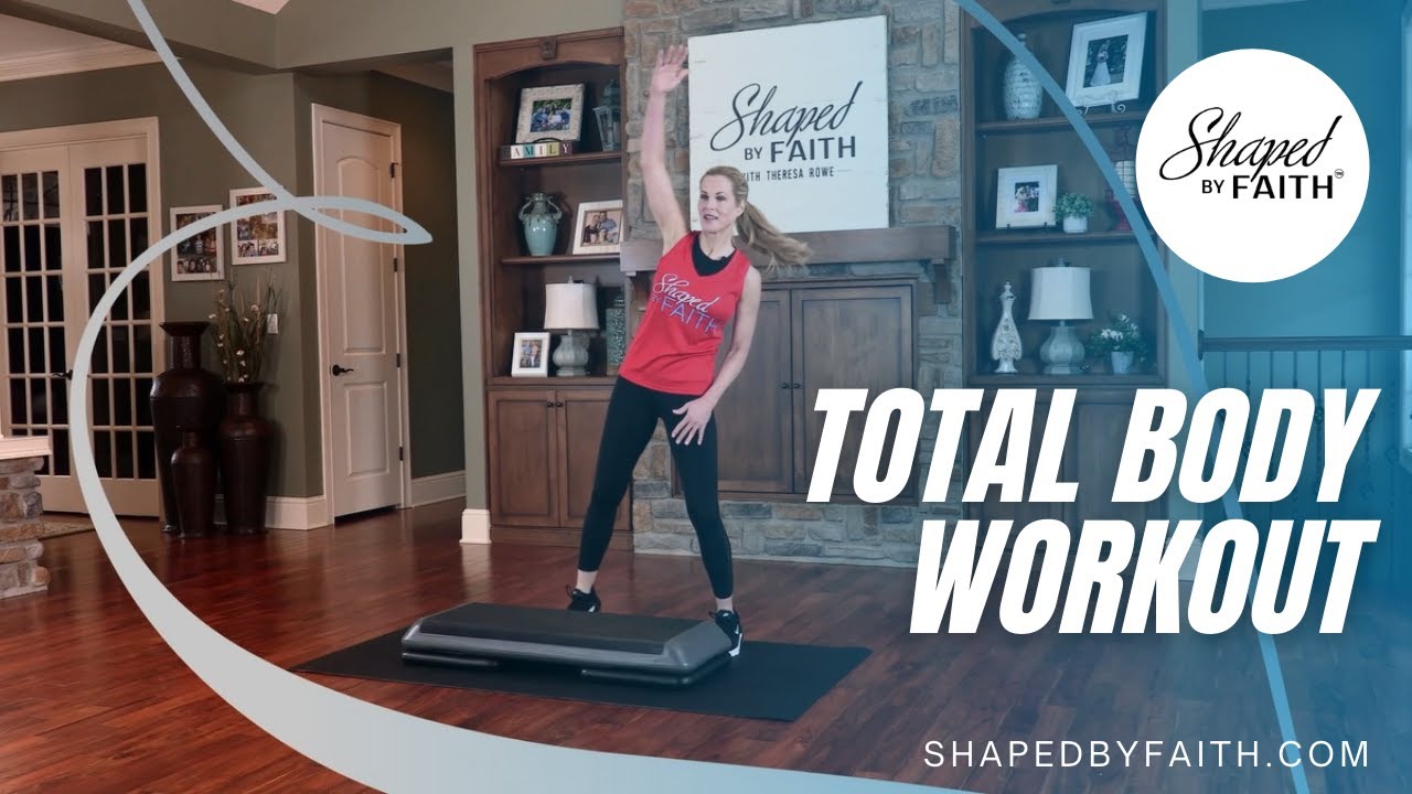 Total Body Scripture Based Low Impact Cardio Core Strength Step Workout ...