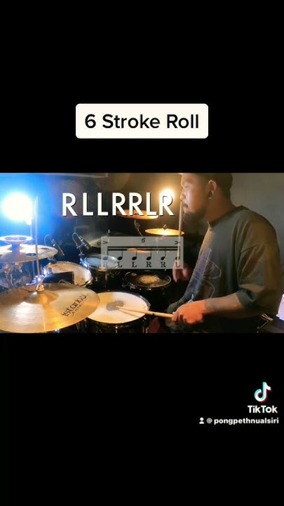 Drum #Rudiment Six Stroke Roll - YouTube