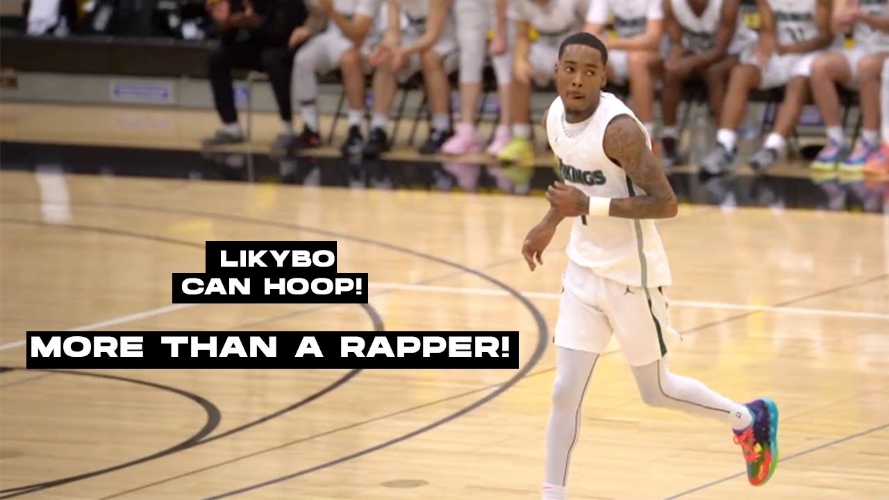 Likybo is MORE THAN A RAPPER! A College Hooper That Can HOOP!! - YouTube