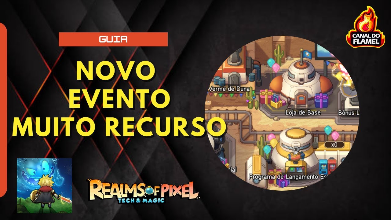 EVENTO NOVO E MUITOS RECURSOS NO REALMS OF PIXEL: TECH & MAGIC - YouTube