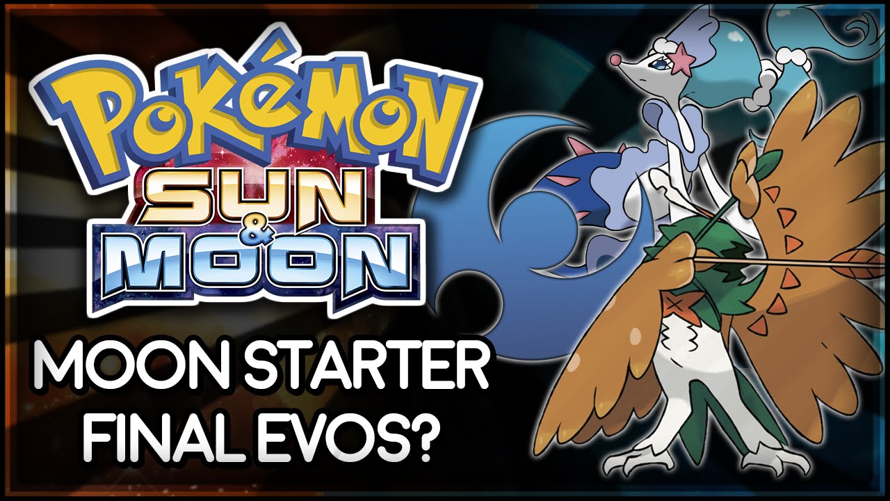 Pokémon Sun and Moon | Moon Starter Final Evolutions? - YouTube