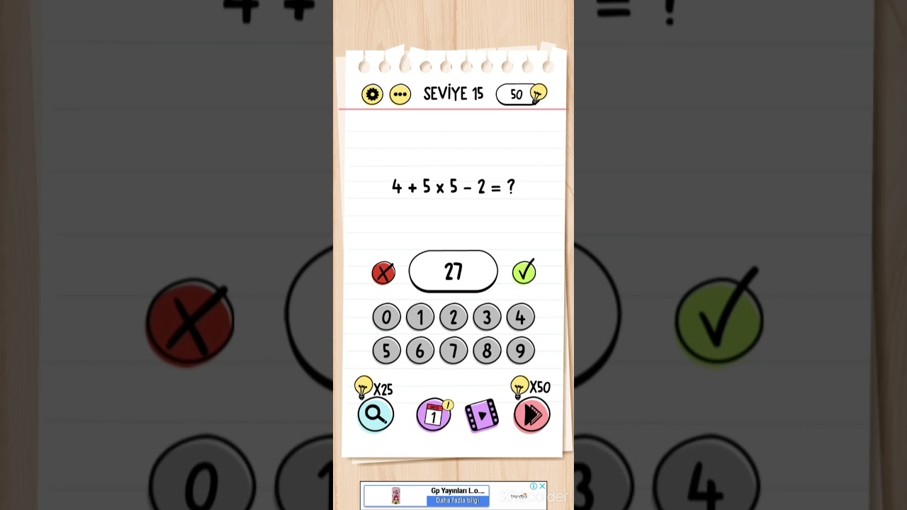 Brain test level-15 - YouTube