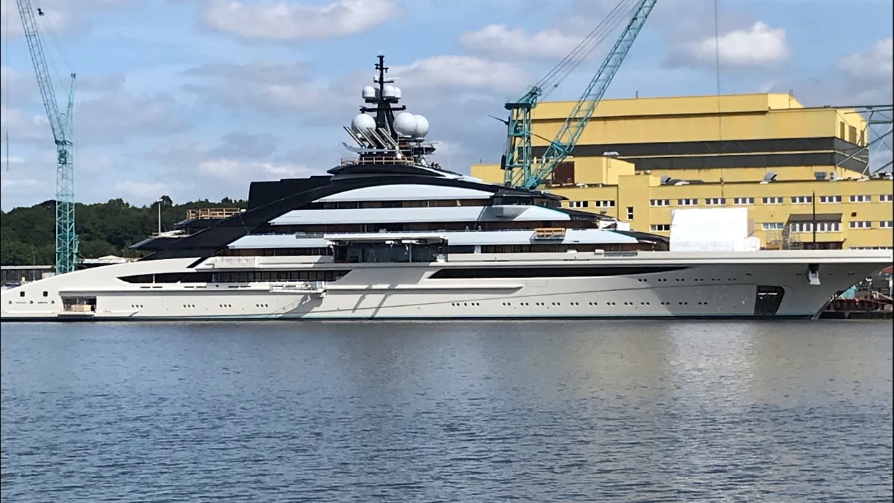 Mega Yacht (Nord) | Lürssen - Project "Opus" (142m) in Progress at ...