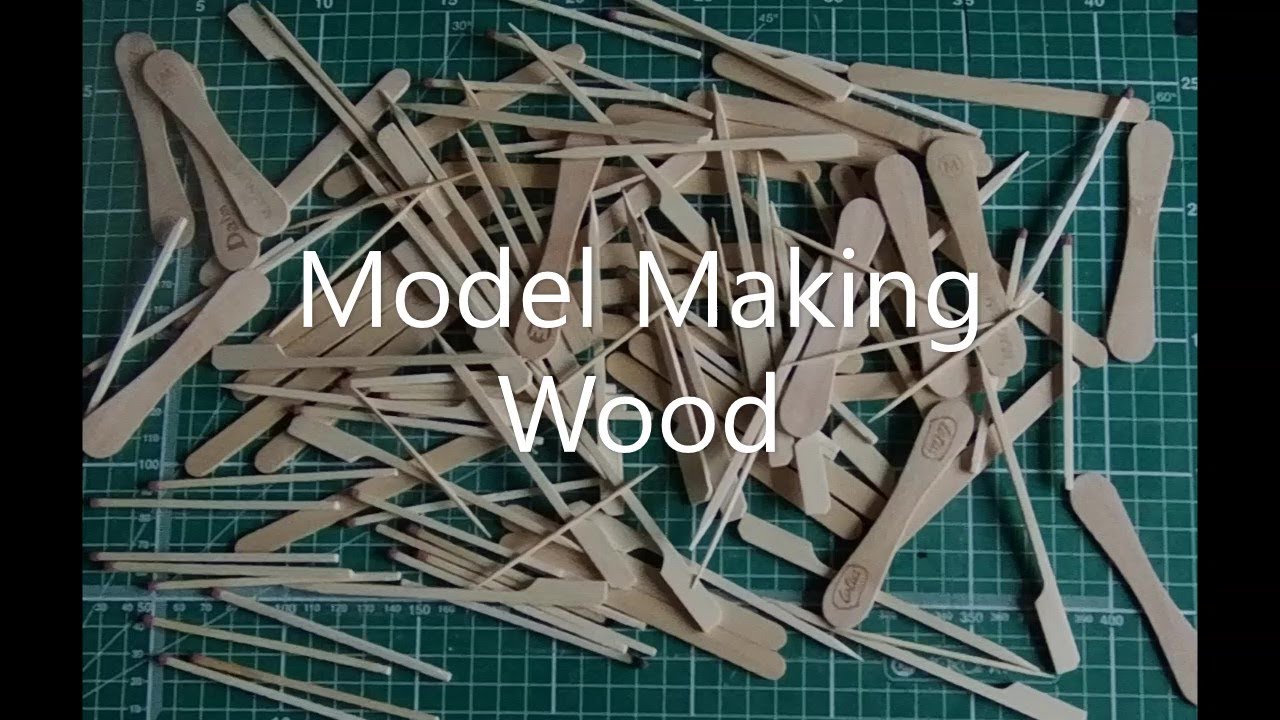 Model Making in Wood (one) - YouTube