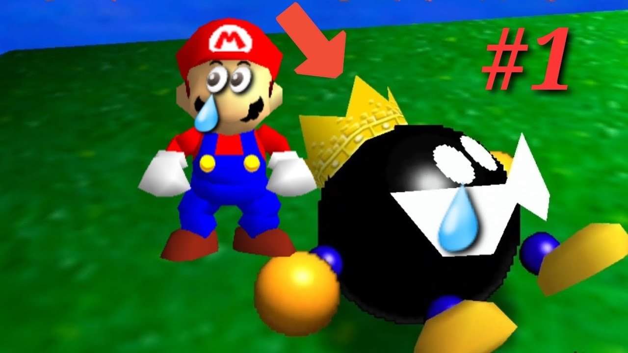 Super Mario 64 Part 1 Bob-omb Battlefield Playthrough - YouTube