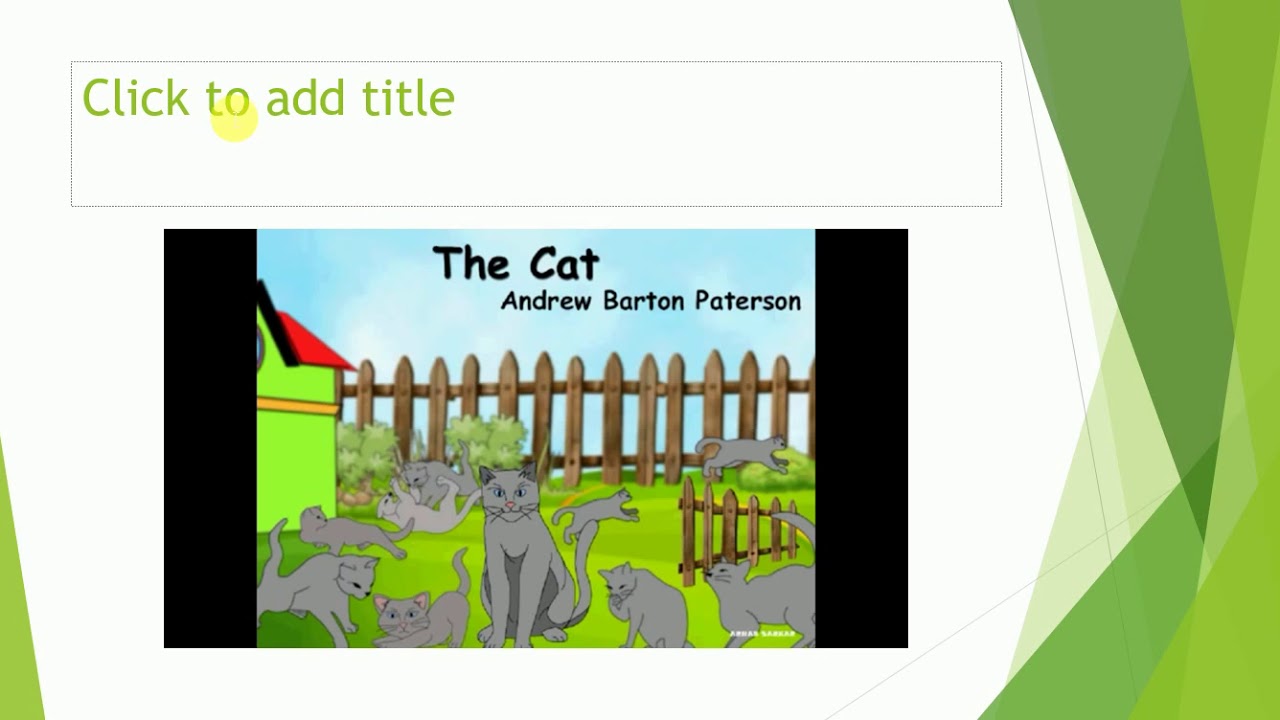 DISCUSS ABOUT 'THE CAT' PROSE OF CLASS TEN. - YouTube