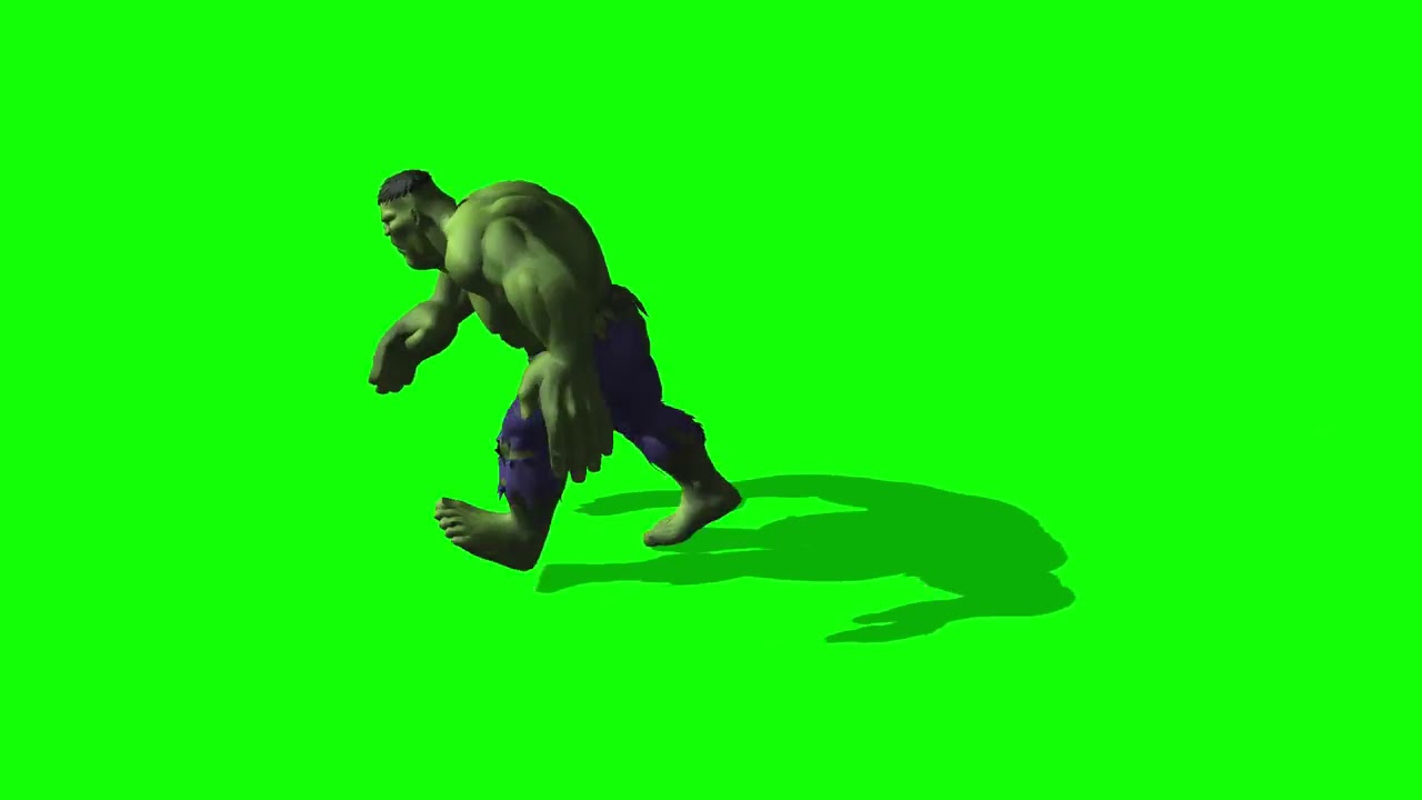 Hulk green screen - YouTube