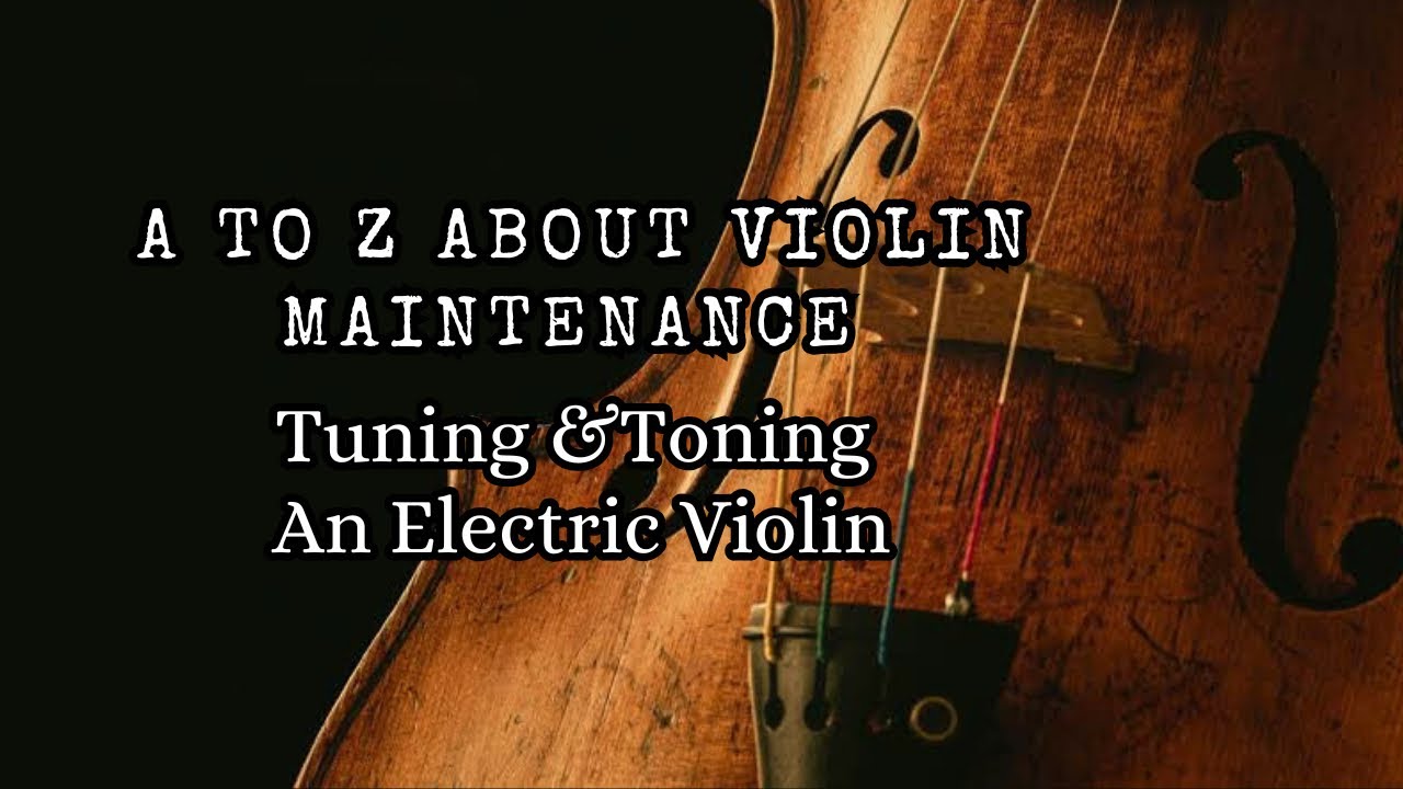 All About setting an Electric Violin || Setting Tuningpegs,Bridge ...