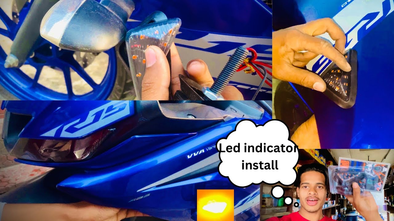 r15 v3 indicator modified? how to change r15 v3 front indicator? r15 v3 ...