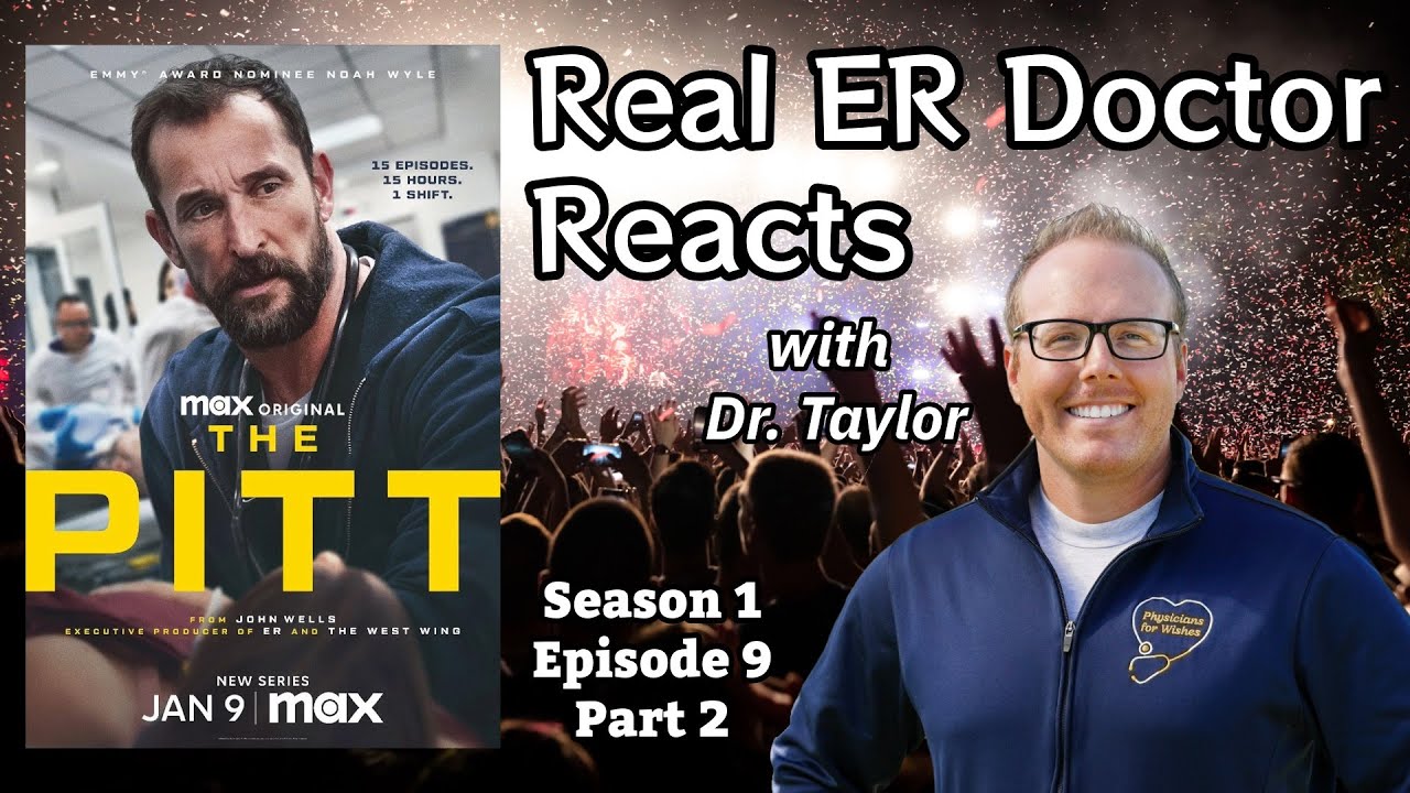 ER Doctor REACTS to THE PITT S1:E9 Part 2 | Medical Drama Review | Dr ...