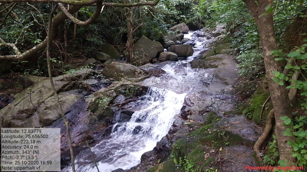 waterfalls in kaginere forest - YouTube