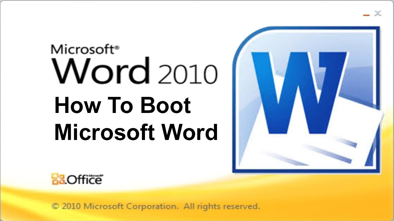 How To Boot Microsoft Word YouTube how-to-boot-microsoft-word-youtube