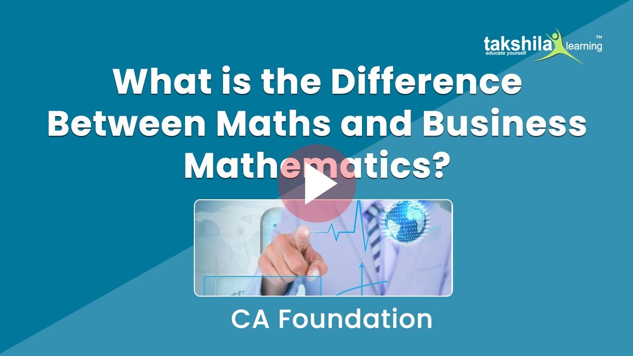 What Is The Difference Between Maths And Business Mathematics CA What Is The Difference Between Maths And Business Mathematics CA