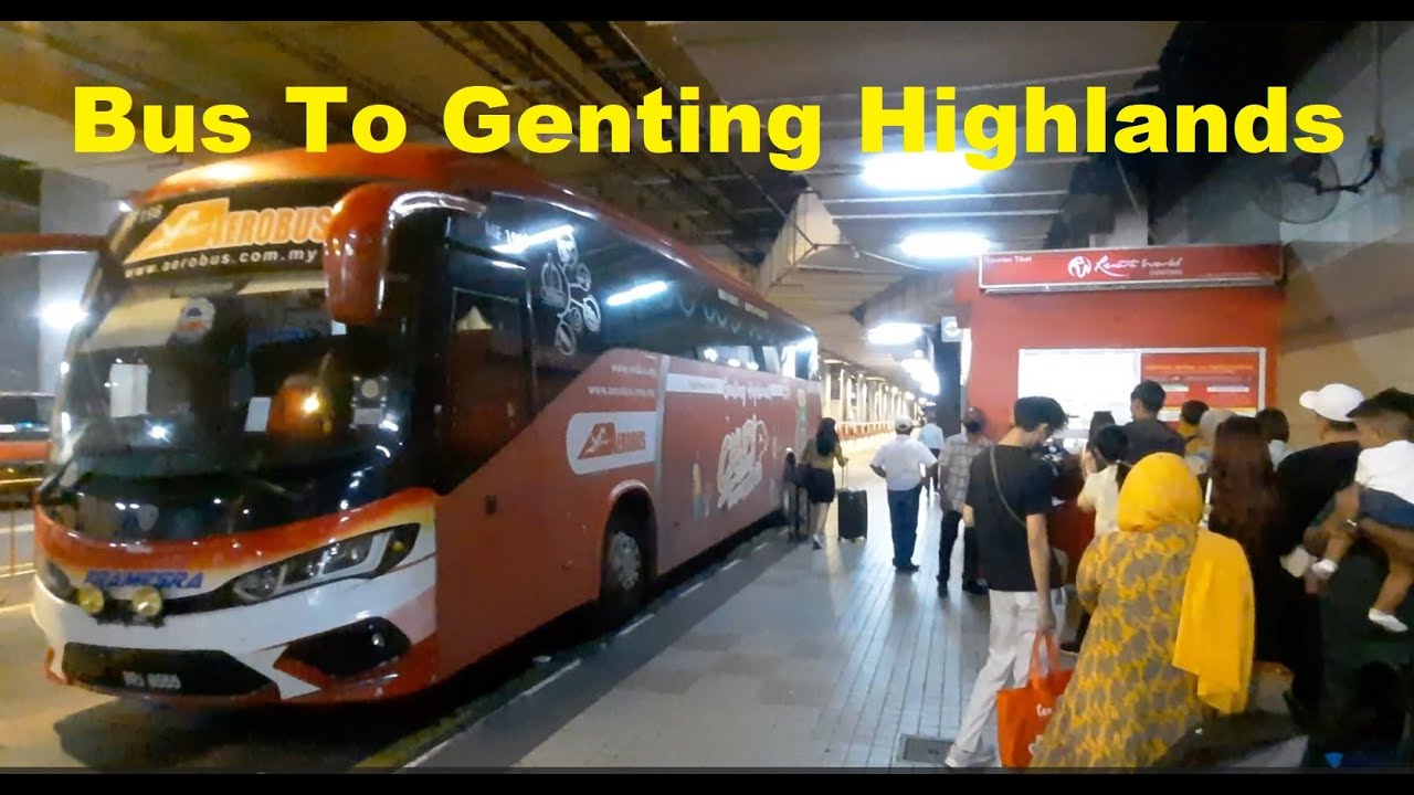 Bus to Genting Highlands From KL Central - YouTube
