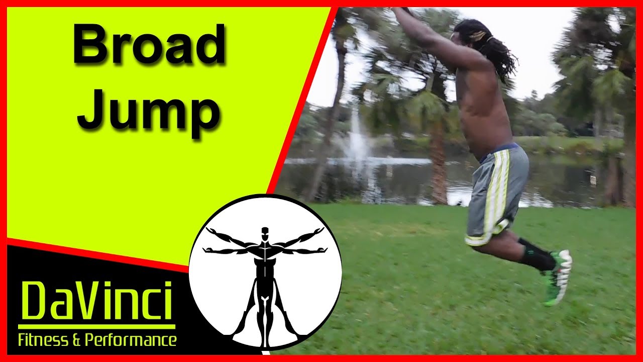 Broad Jumps Demonstration | 101 No Equipment HIIT (High Intensity ...