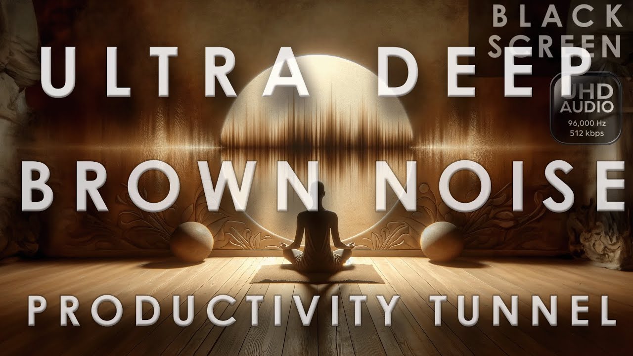 PRODUCTIVITY INDUCING BROWN NOISE (GET IT DONE!) - 12 HOURS HIGH ...