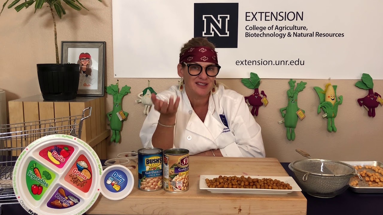 Chef Suzy Lesson 5 Garbanzo Beans - YouTube