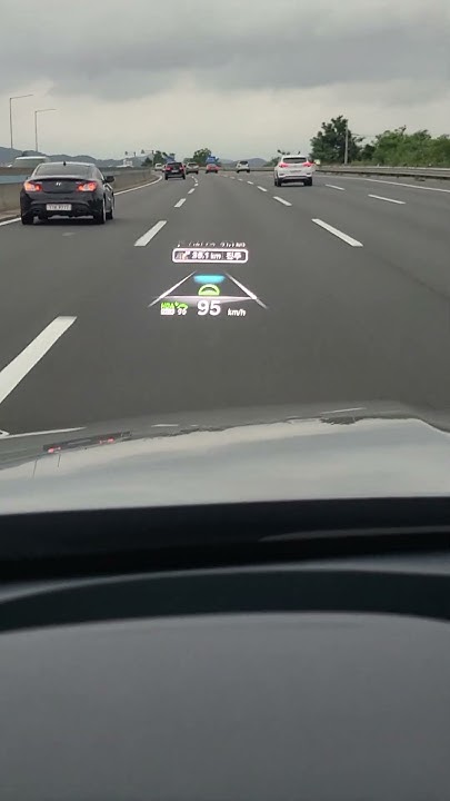 gv70 HUD 작동영상 - YouTube