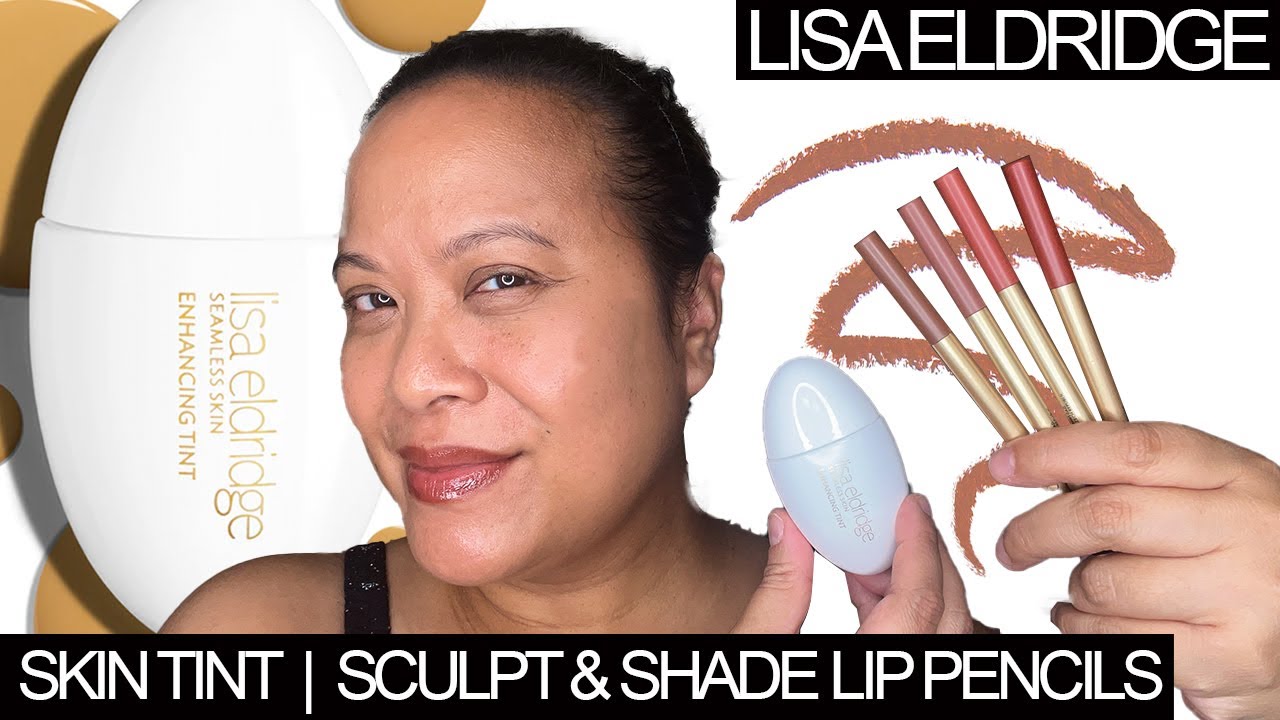 NEW Lisa Eldridge Seamless Skin Enhancing Tint T10 | Sculpt & Shade Lip ...