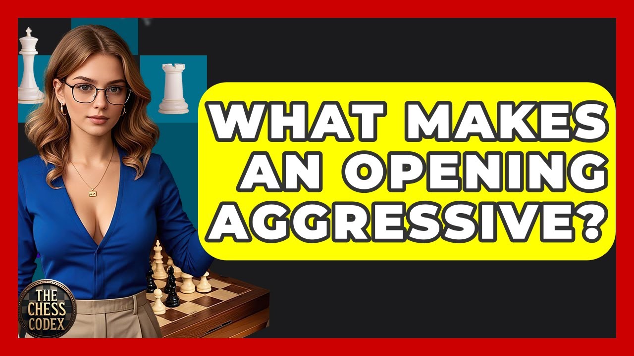 What Makes An Opening Aggressive? - The Chess Codex - YouTube