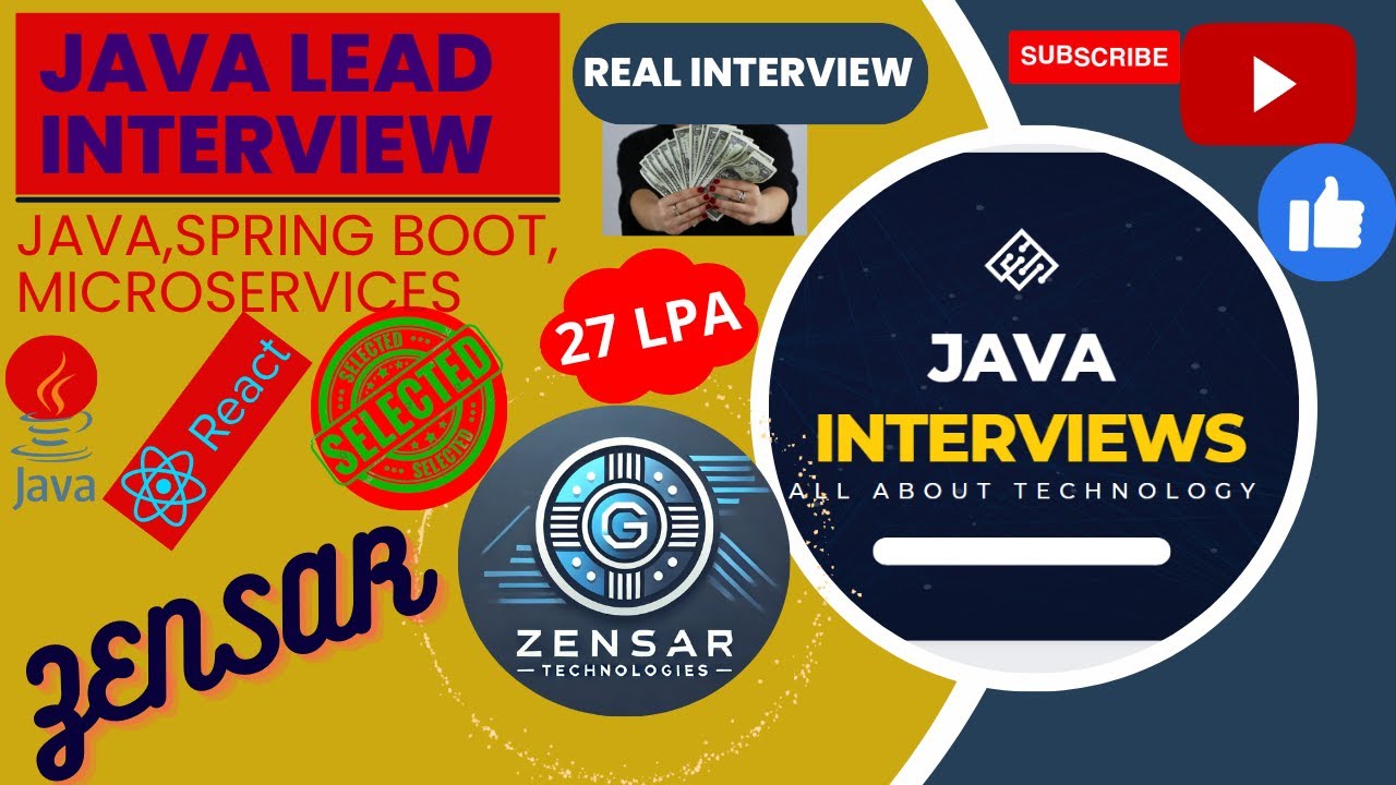 Zensar technologies interview Questions And Answer | java interview questions |Java 8 ...