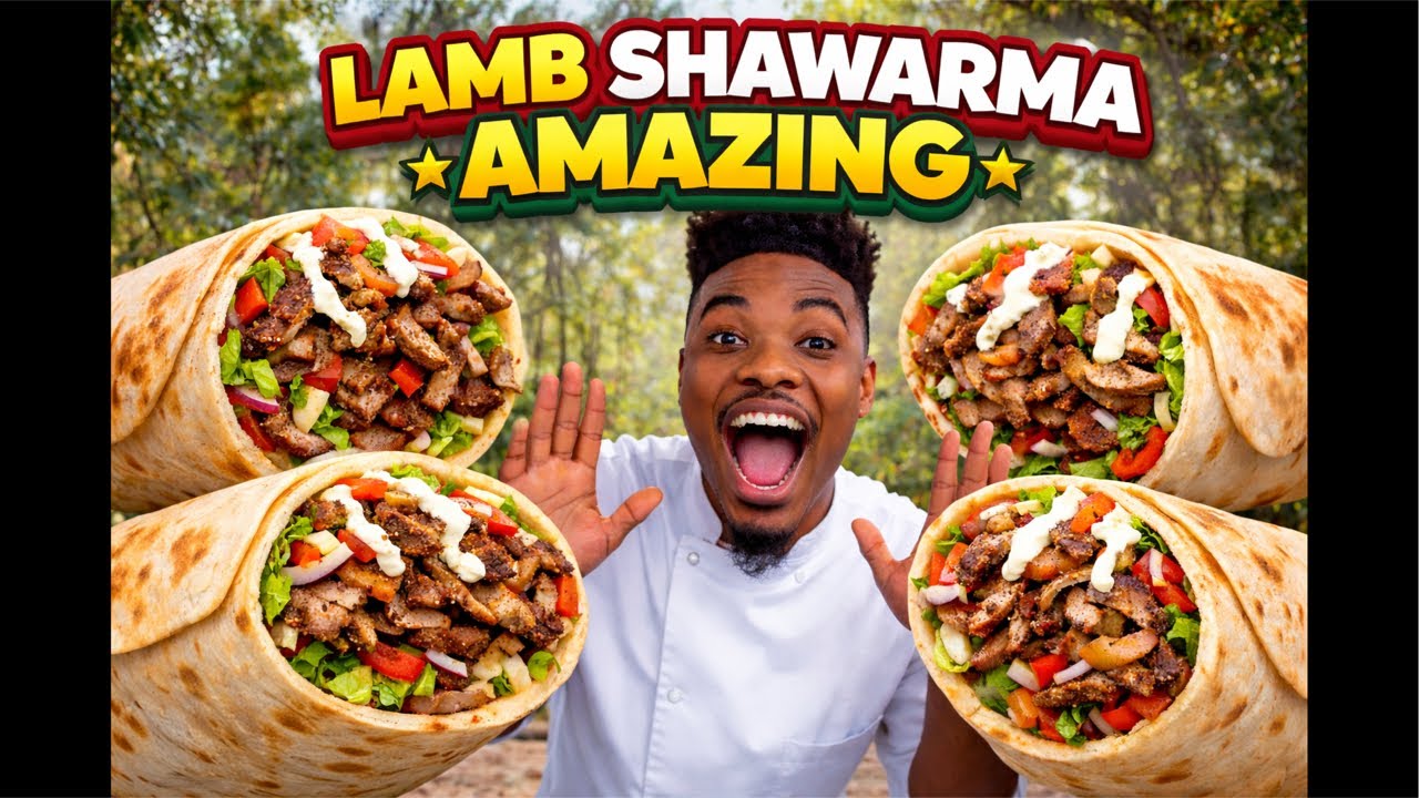 4 Biggest Lamb Shawarma amazing food restaurant Miami #food #livestream ...