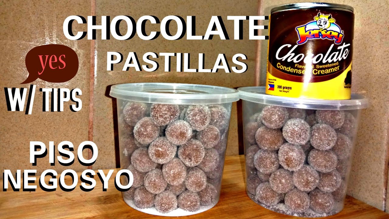 CHOCOLATE PASTILLAS| PISO PANG NEGOSYO| HOME MADE PANG NEGOSYO - YouTube