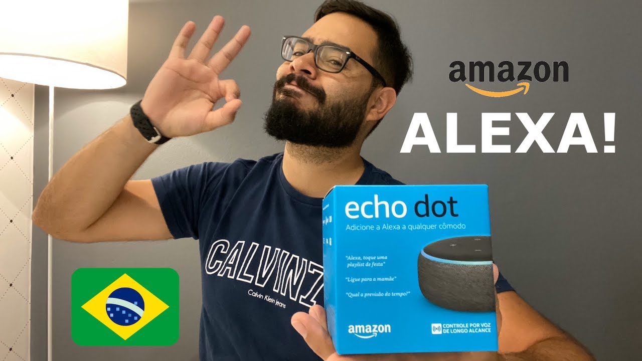 ALEXA - Assistente Virtual da Amazon em PORTUGUÊS! Casa INTELIGENTE ...