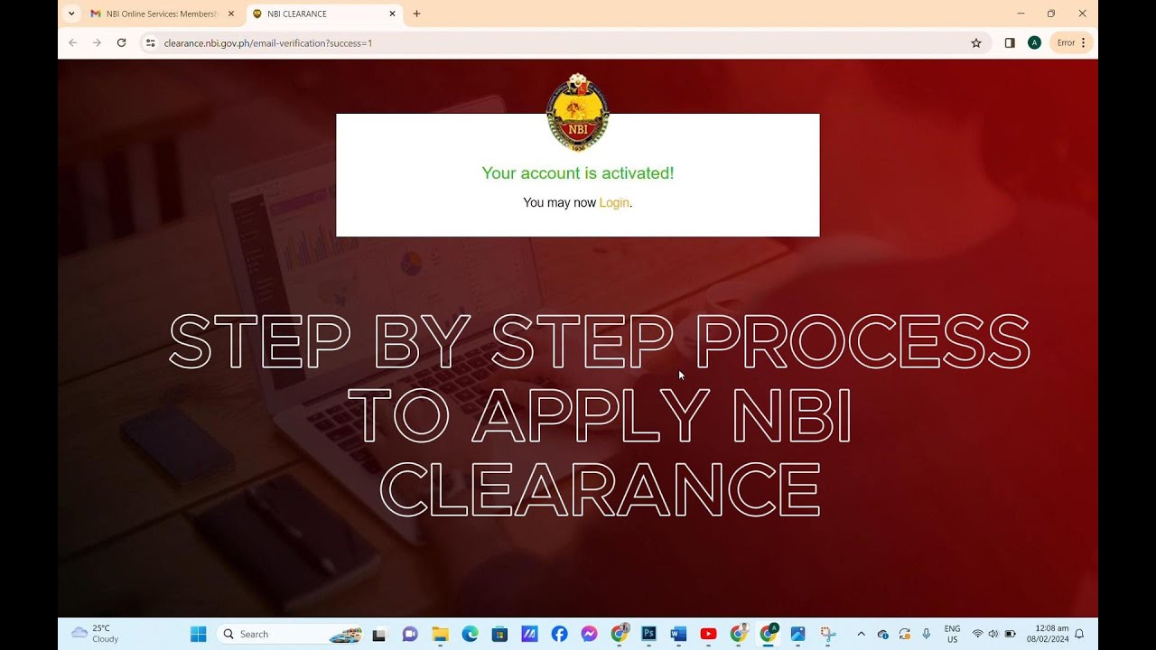 HOW TO APPLY NBI CLEARANCE ONLINE || VIDEO TUTORIAL - YouTube