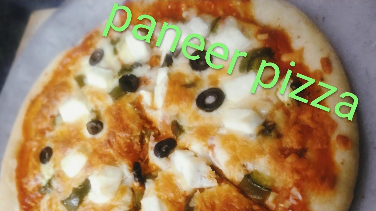 paneer pizza aur paneer pocket stuffing recipe - YouTube