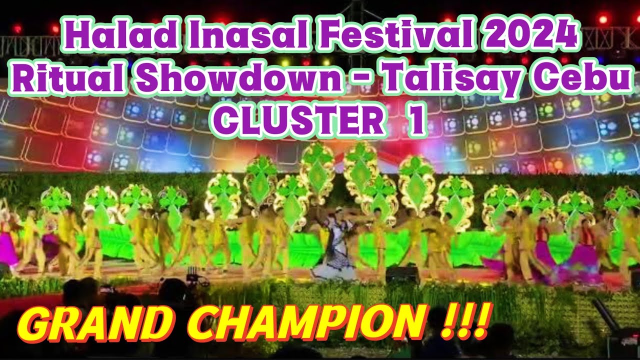 HALAD INASAL FESTIVAL 2024 CLUSTER 1 CHAMPION WINNER RITUAL SHOWDOWN ...