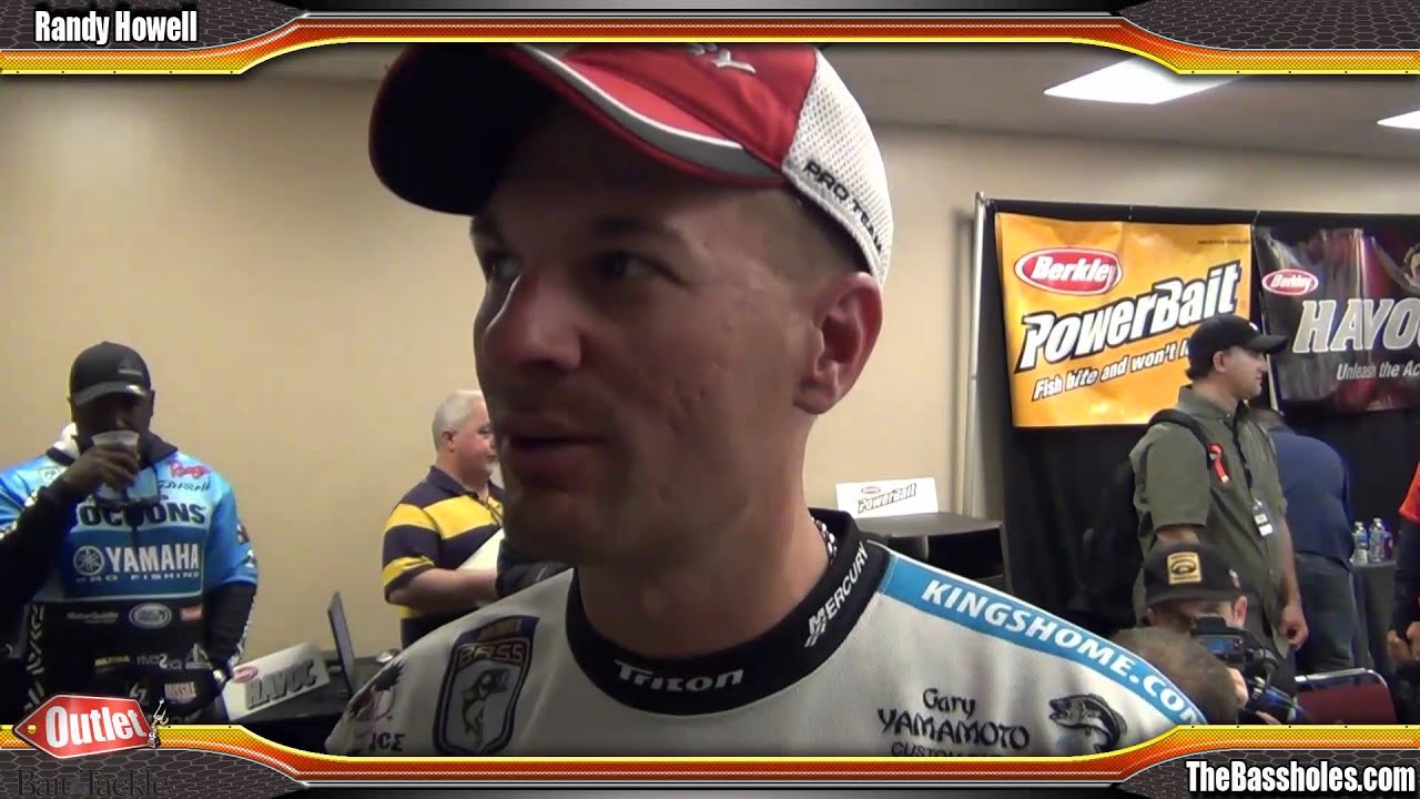 BASS Elite Pro Randy Howell Day 1 2012 Bassmaster Classic - YouTube
